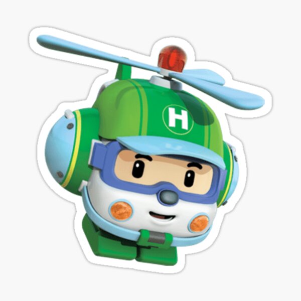 "Robocar poli characters" Sticker for Sale by designs1001 | Redbubble