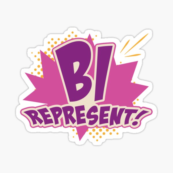 "pride allyship lgbtq bi represent" Sticker for Sale by eshangisingh ...