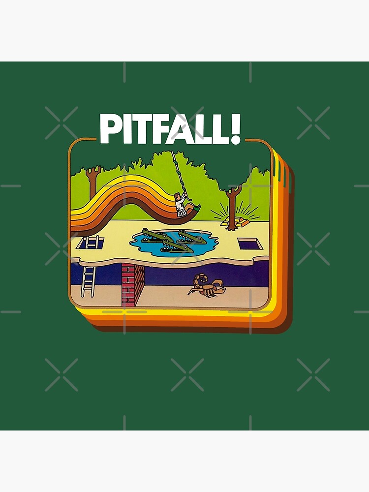 "Pitfall" Poster for Sale by PixelBuilder | Redbubble