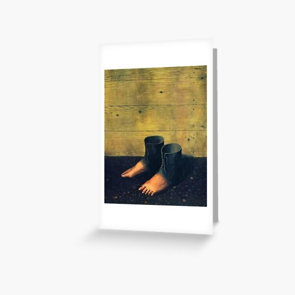 "The red model art painting of rené magritte " Greeting Card for Sale ...
