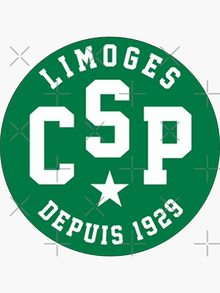 "Limoges Cercle Saint-Pierre merchandise" Sticker for Sale by ...