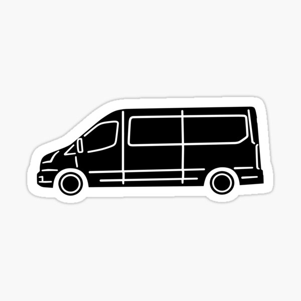 "Ford Transit" Sticker for Sale by AutoClub | Redbubble
