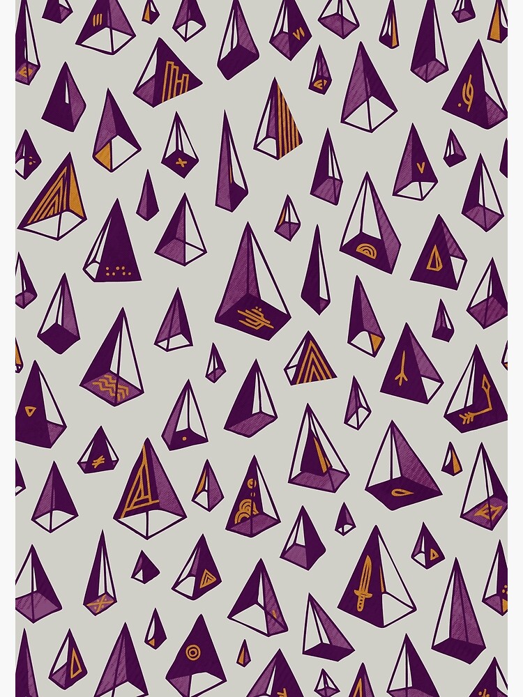 "Triangles are my Favorite Shape" Poster for Sale by againstbound ...