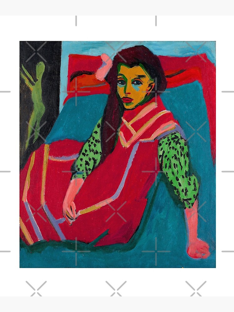 Póster for Sale con la obra «Ernst Ludwig Kirchner Lina Franziska ...