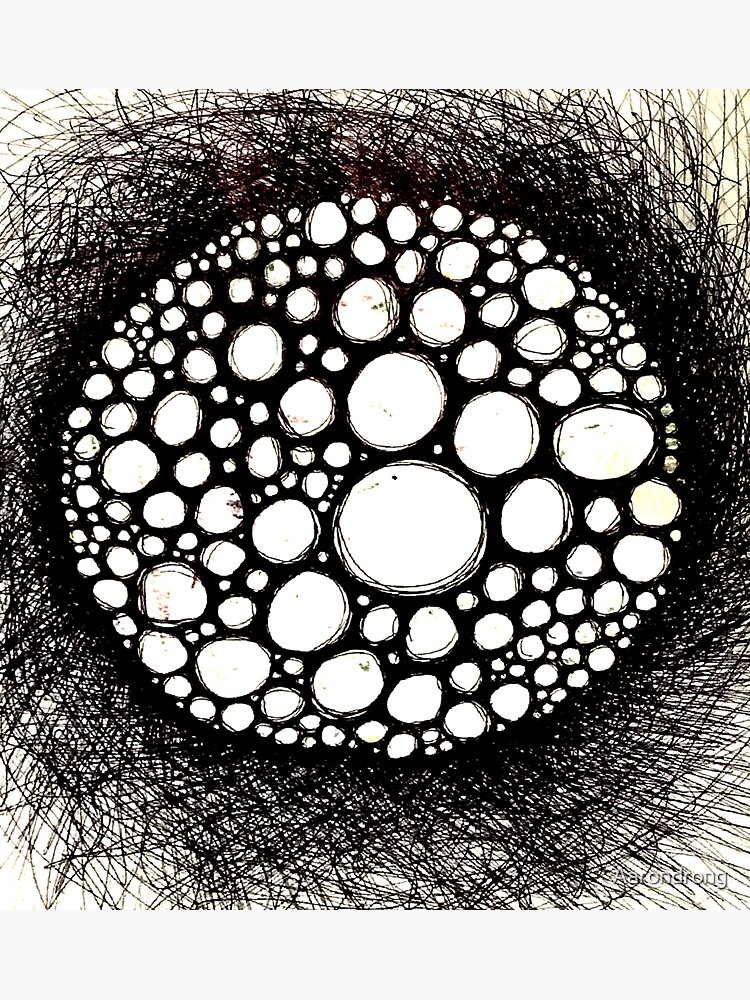 "Scribble Ball" Sticker for Sale by Aarondrong | Redbubble