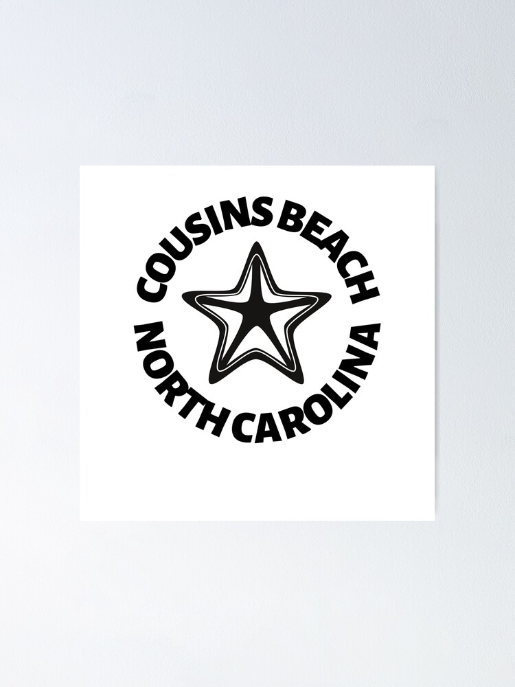 "Cousins Beach North Carolina - The Summer I Turned Pretty" Poster for ...