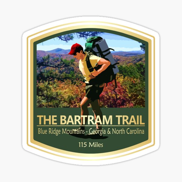 "Bartram Trail (PF)" Sticker for Sale by curranmorgan | Redbubble
