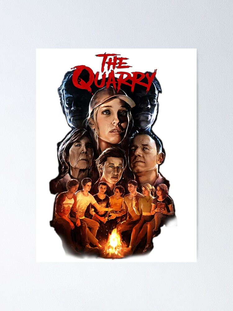 "The Quarry Horror Art" Poster for Sale by ChristmasNice | Redbubble