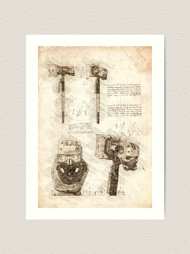 "Apex Legends Caustic Heirloom Hammer Sketch" Art Print for Sale by ...
