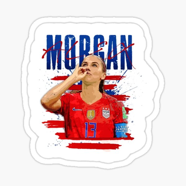 "Alex Morgan" Sticker for Sale by FeraFarensha | Redbubble