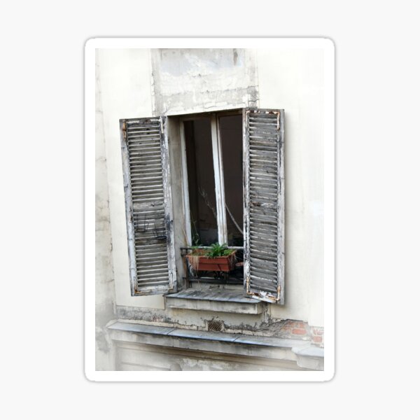 "Old window" Sticker for Sale by mistyrose | Redbubble