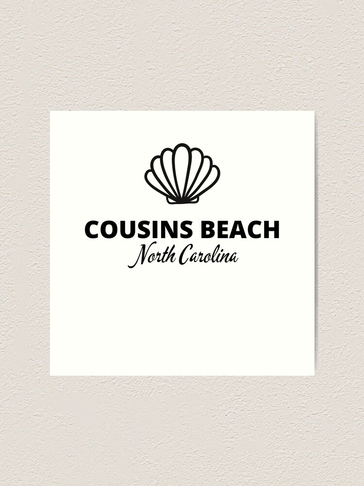 "Cousins Beach North Carolina The Summer I Turned Pretty" Art Print for ...