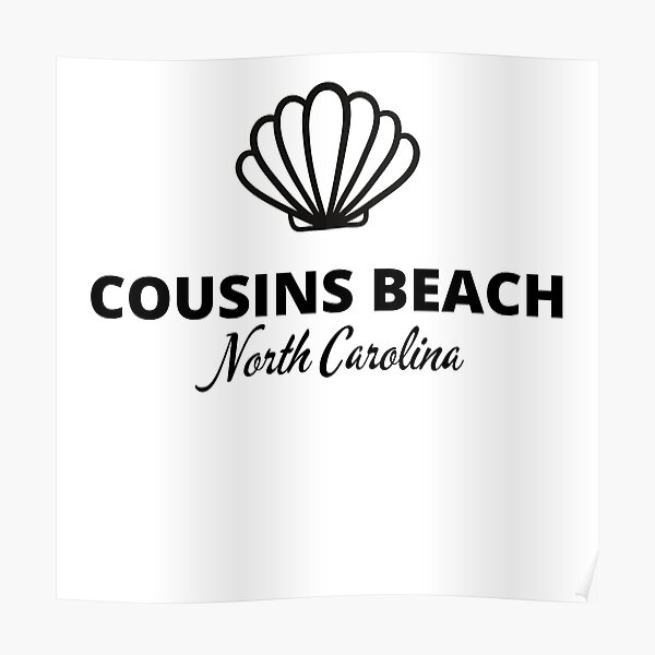 "Cousins Beach North Carolina The Summer I Turned Pretty" Poster for ...