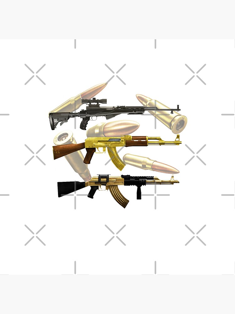 "Gun Logo Stickers | Gun Logo Stickers" Art Print for Sale by ...