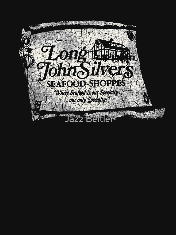 "Long John Silver's" T-shirt for Sale by ImSecretlyGeeky | Redbubble ...