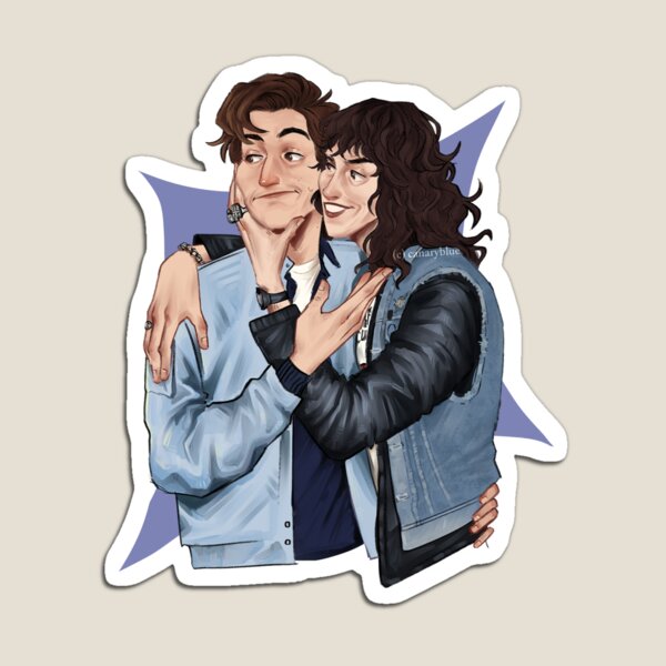 "Steve Harrington / Eddie Munson (Stranger Things)" Magnet for Sale by ...