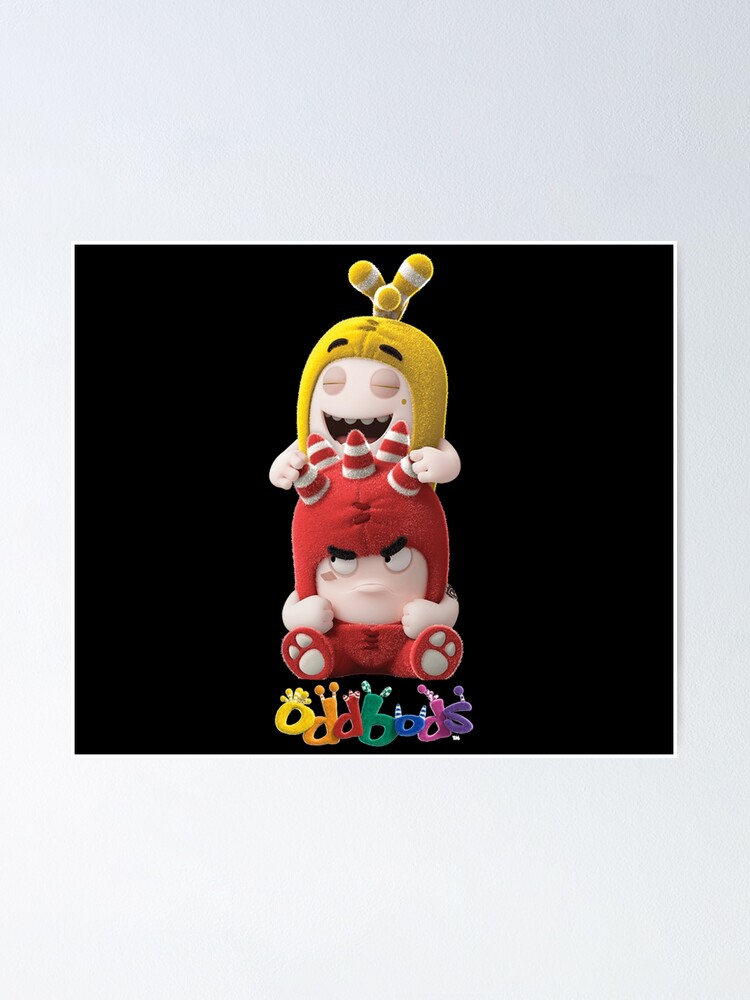 "Oddbods - Fuse and Bubbles " Poster for Sale by MimosaStore | Redbubble