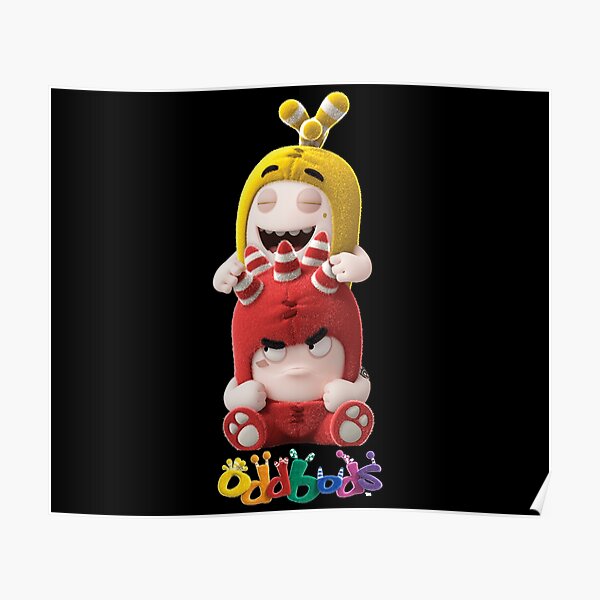 "Oddbods - Fuse and Bubbles " Poster for Sale by MimosaStore | Redbubble