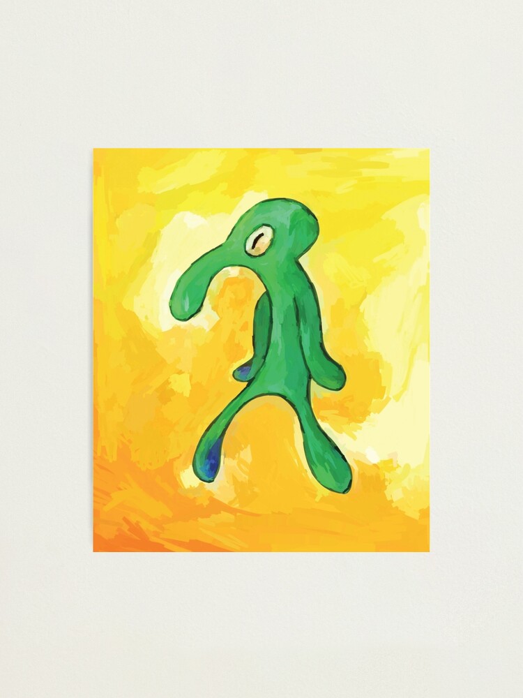 "Squidward High Res Bold and Brash " Photographic Print for Sale by ...