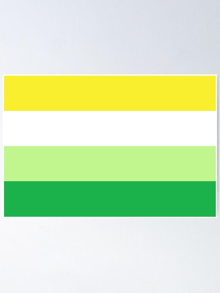 "Gender Neutral - Pride Flag" Poster for Sale by FlagsWorld | Redbubble