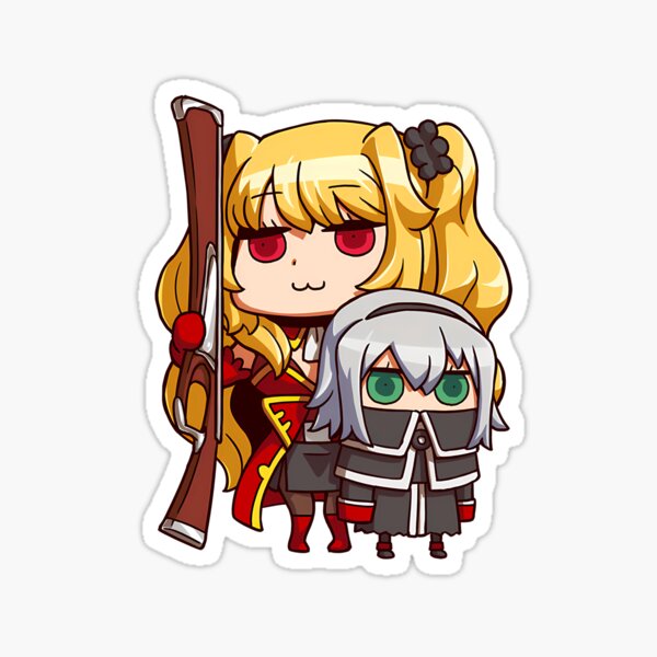 "[FGO] Anne Bonny &amp; Mary Read (Rider)" Sticker for Sale by ...