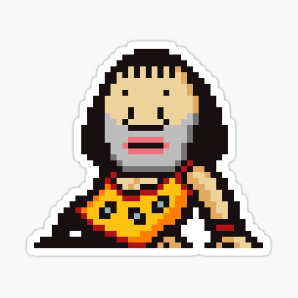 "Terry Hintz Chillin' (LISA The Painful)" Sticker for Sale by ...