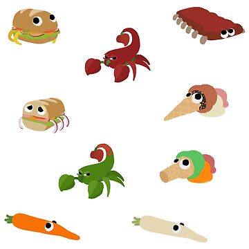 "Bugsnax Multipack No.9" Sticker for Sale by SNAPPJAWZ | Redbubble