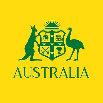 "Australia Green 2" Sticker for Sale by VRedBaller | Redbubble