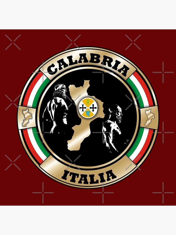 "Calabria stemma gold" Poster for Sale by SoulSafe | Redbubble