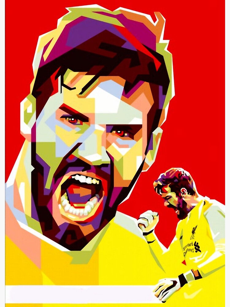 "Alisson Becker" Poster for Sale by FattahFidelya | Redbubble
