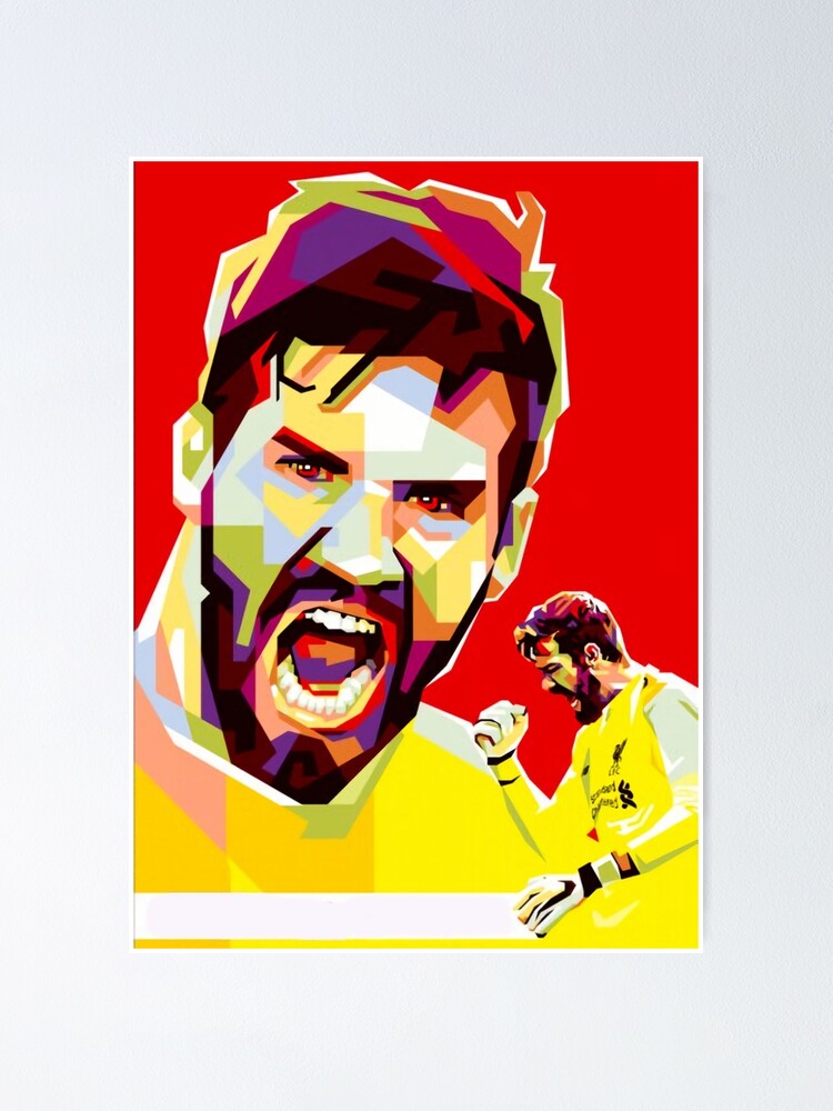 "Alisson Becker" Poster for Sale by FattahFidelya | Redbubble