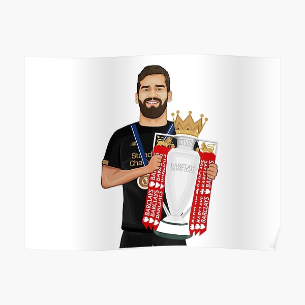 "Alisson Becker" Poster for Sale by FortunaFrida | Redbubble