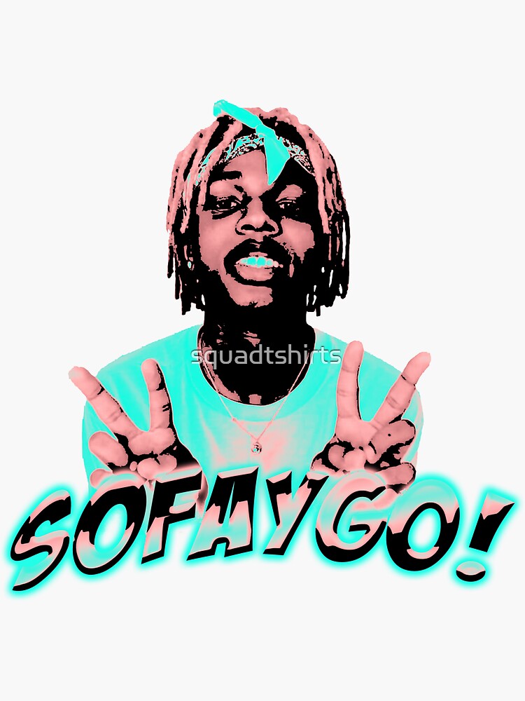 "SoFaygo!" Sticker for Sale by squadtshirts | Redbubble