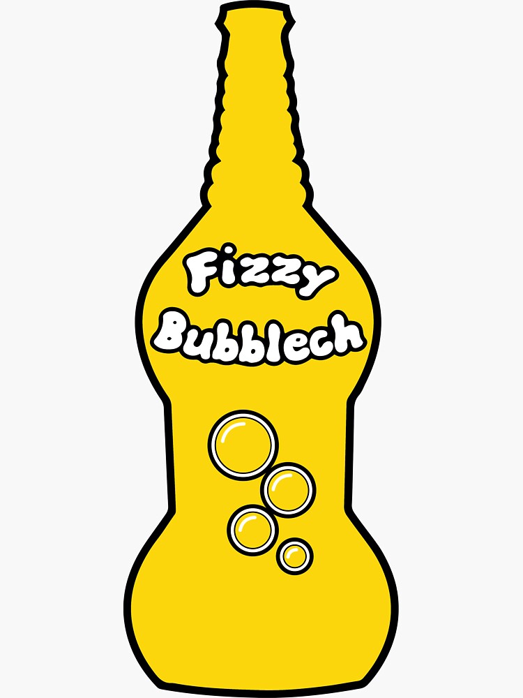 "Fizzy Bubblech" Sticker for Sale by tasa3DIT | Redbubble