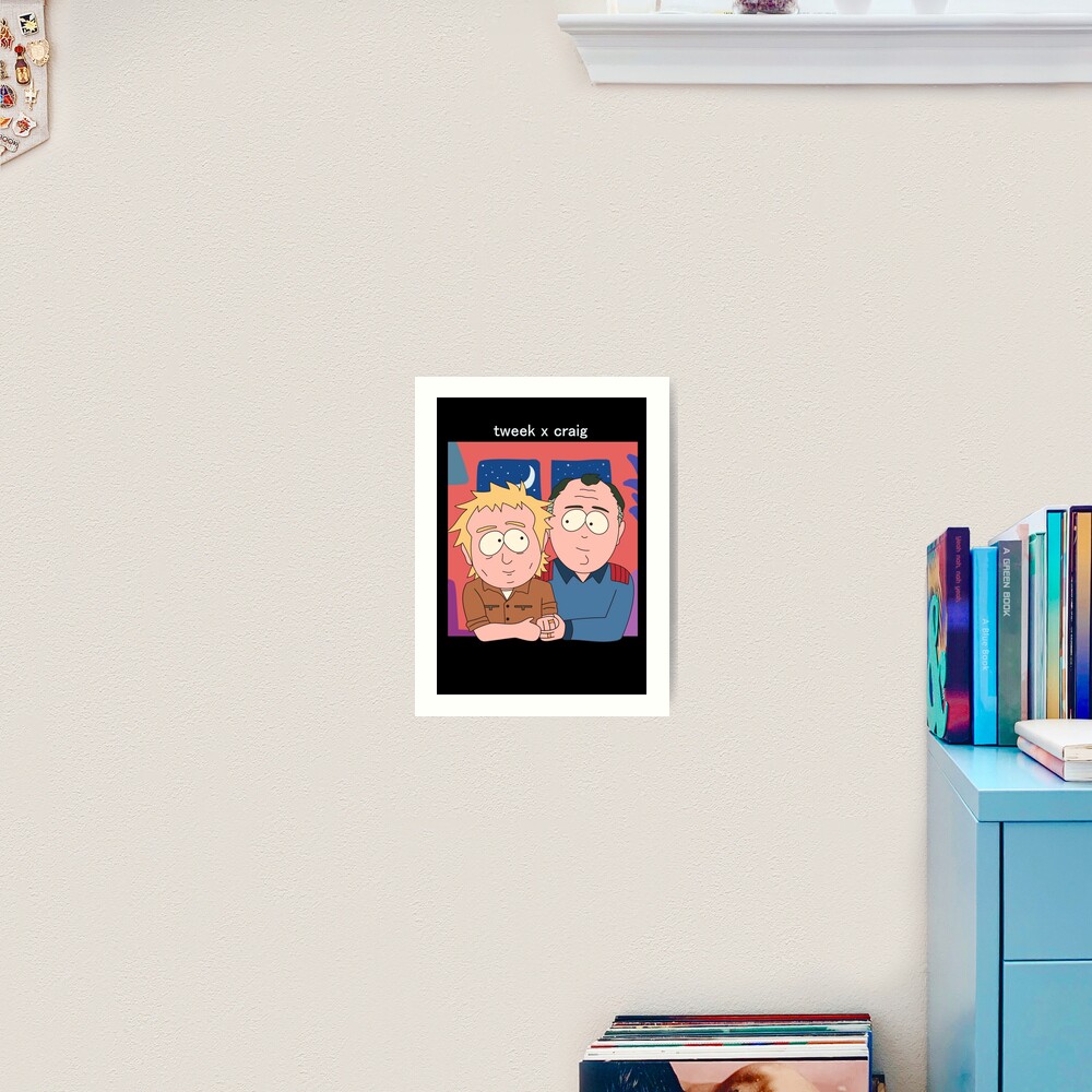 "Tweek x Craig Creek post Covid from South Park" Art Print for Sale by ...
