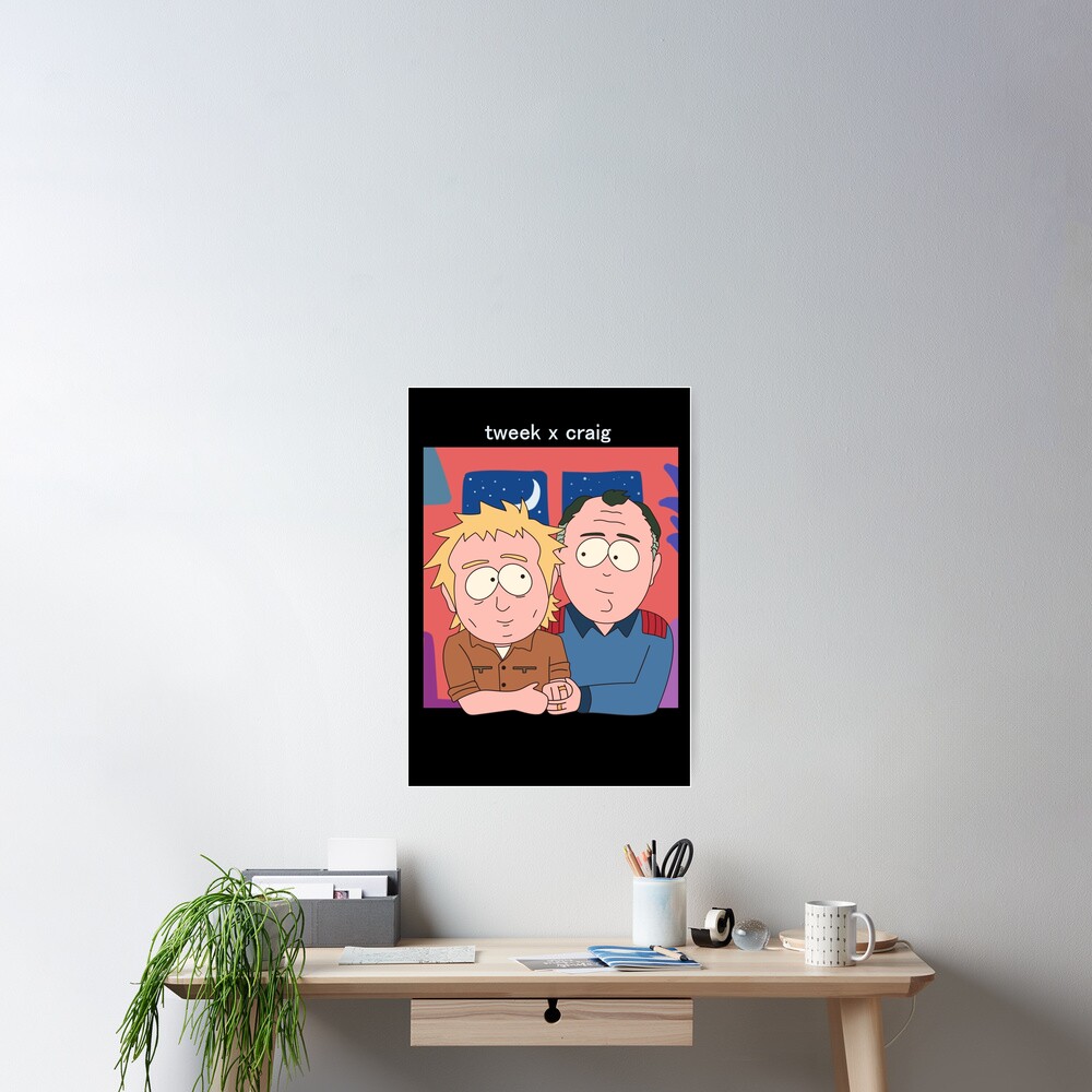 "Tweek x Craig Creek post Covid from South Park" Poster for Sale by ...