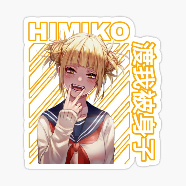 "Himiko Toga " Sticker for Sale by animeart34 | Redbubble