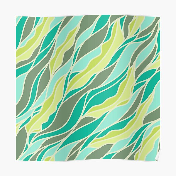 "Kelp Pattern " Poster for Sale by sorioffantasy | Redbubble