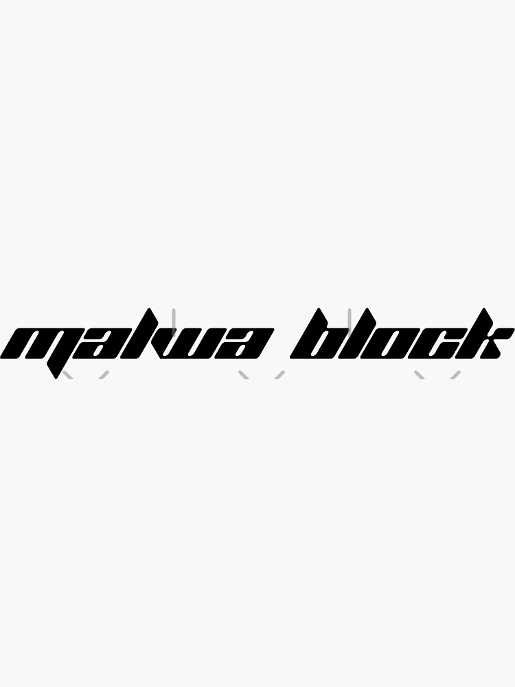 "Malwa Block" Sticker for Sale by vpaints | Redbubble