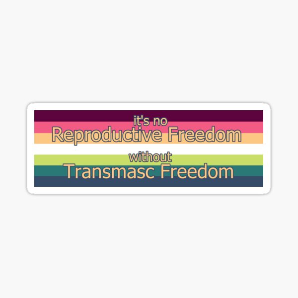 ""Watermelon" Transmasc Reproductive Freedom" Sticker for Sale by ...
