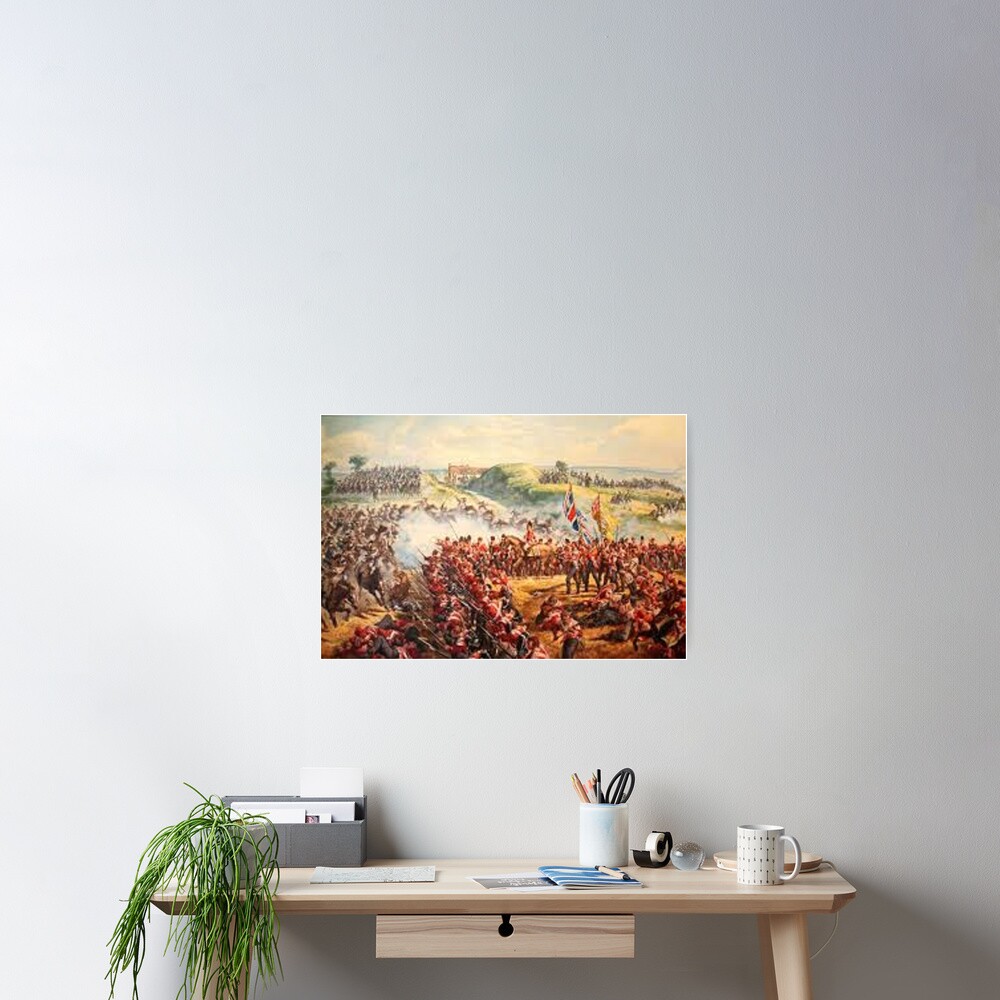 "Battle of Waterloo - Form the Square" Poster for Sale by TheHappyK ...