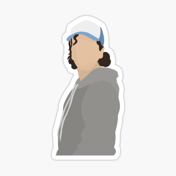 "dustin henderson decal - stranger things" Sticker for Sale by ...