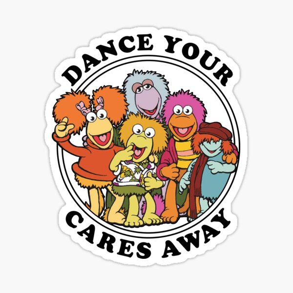 "FRAGGLE ROCK" Sticker for Sale by Margeacocha | Redbubble