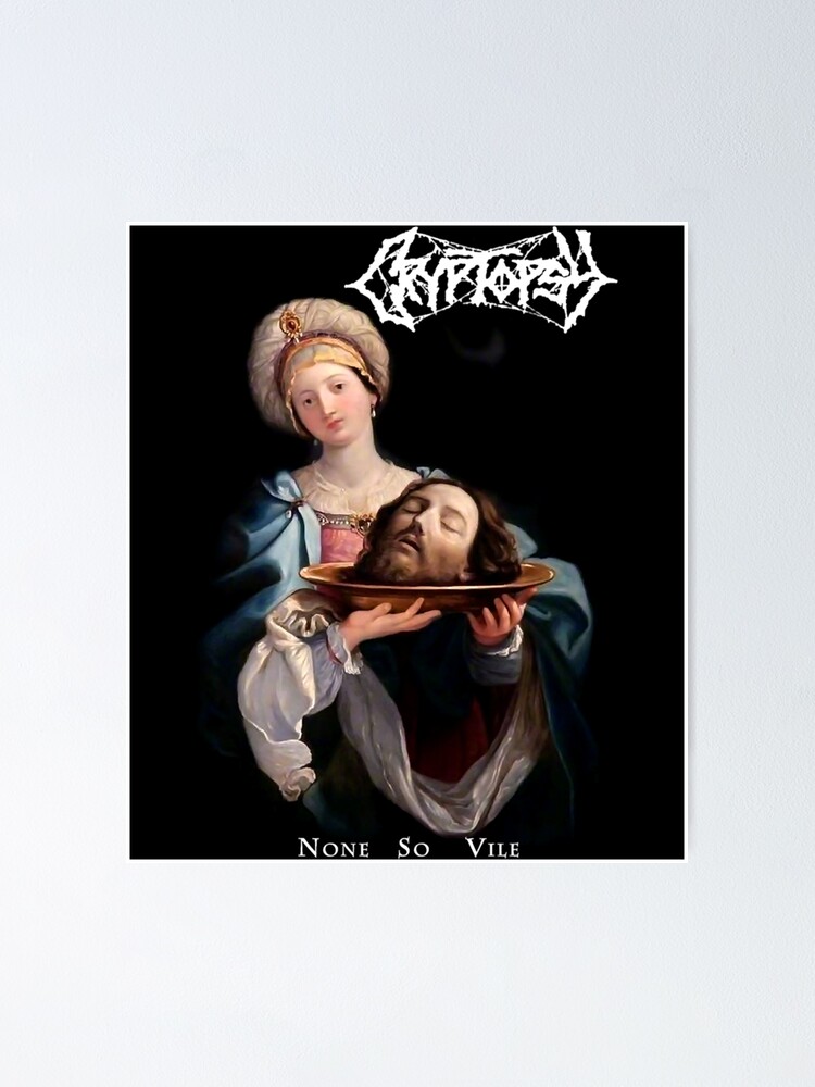 "Cryptopsy None So Vile Classic Old School Death Metal T-Shirt ...