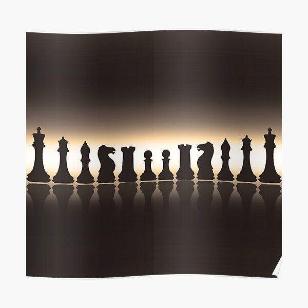"Chess Pieces" Poster for Sale by ValentinaHramov | Redbubble