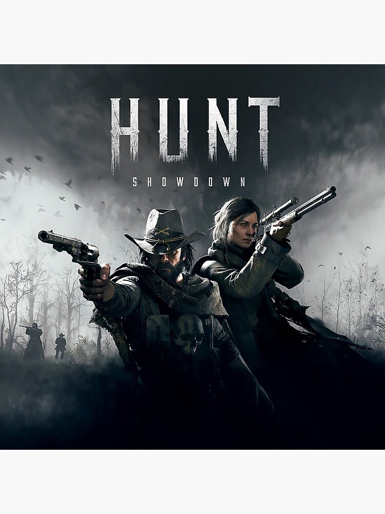"Game hunt showdown" Poster for Sale by GaryTRussell | Redbubble