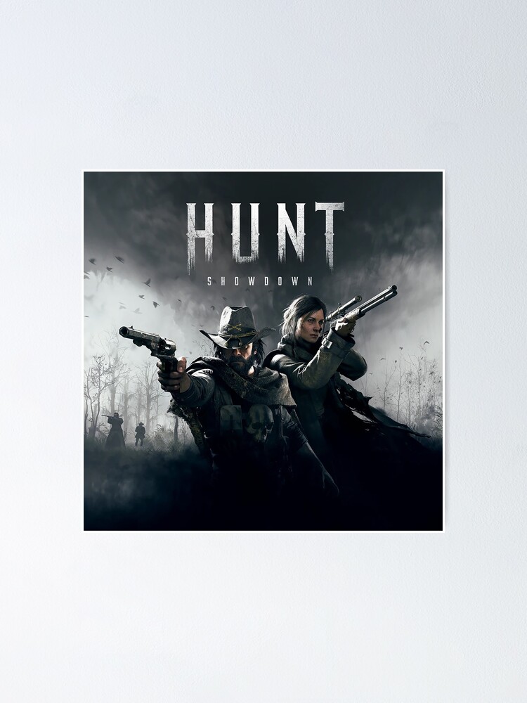 "Game hunt showdown" Poster for Sale by GaryTRussell | Redbubble