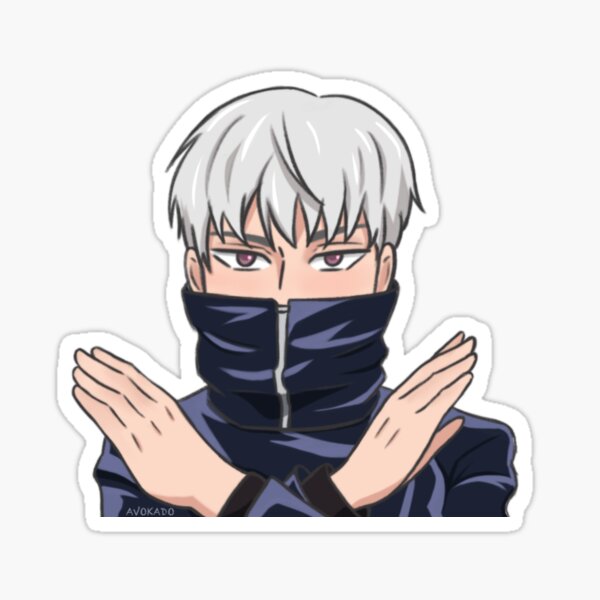 "Inumaki Toge " Sticker for Sale by Avokad0 | Redbubble