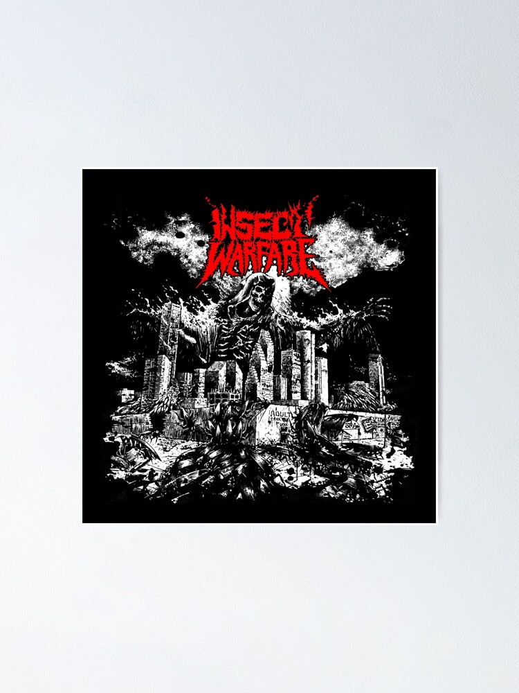 "Insect Warfare Album Cover" Poster for Sale by SihnoXOnhis | Redbubble