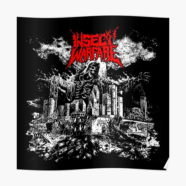 "Insect Warfare Album Cover" Poster for Sale by SihnoXOnhis | Redbubble